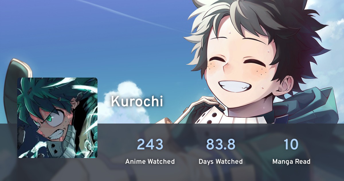 Kurochi's anime list · AniList