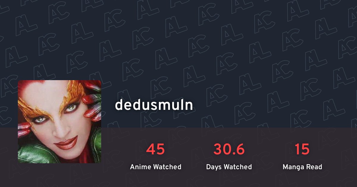 dedusmuln's profile · AniList