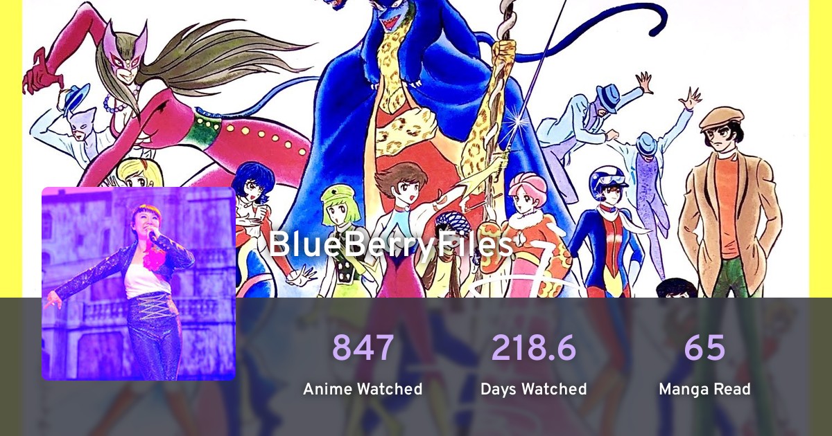BlueBerryFiles's profile · AniList