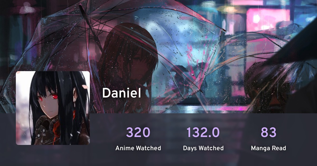 Daniel's profile · AniList