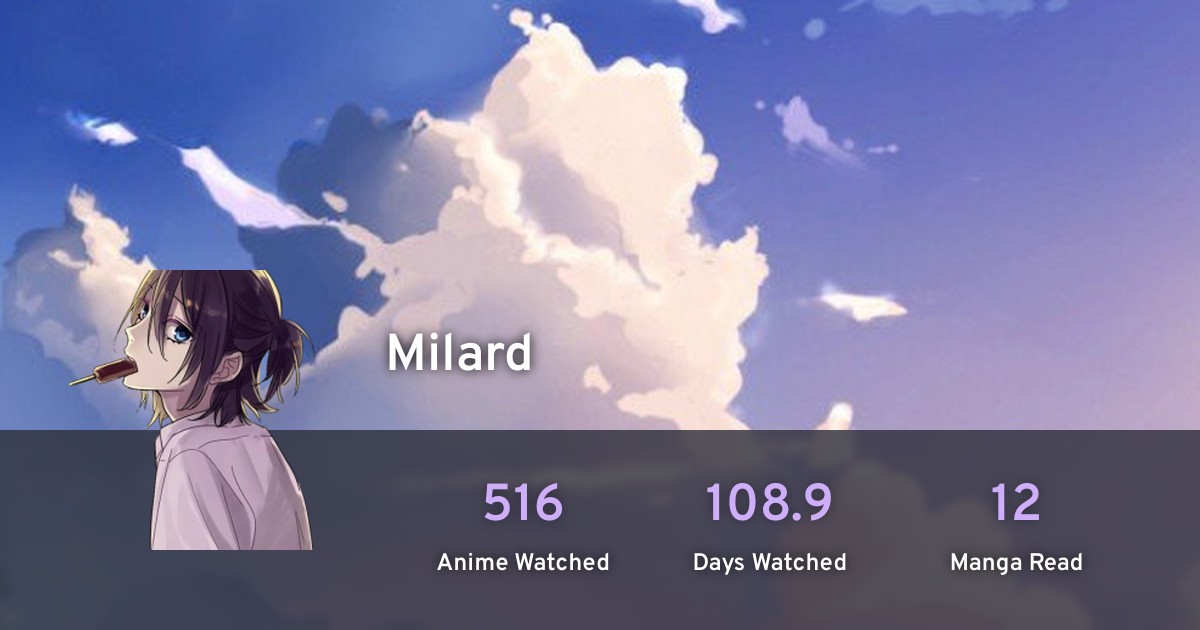 Milard's profile · AniList