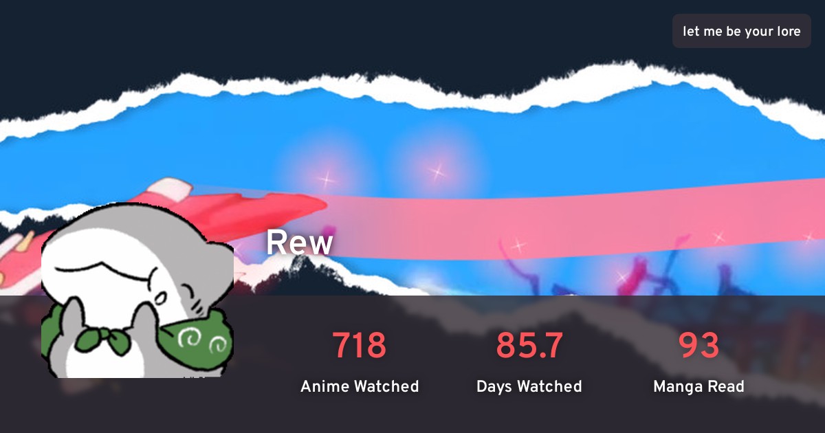 Rew's profile · AniList