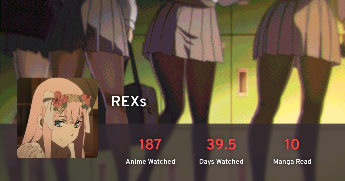 Rexss Profile · Anilist