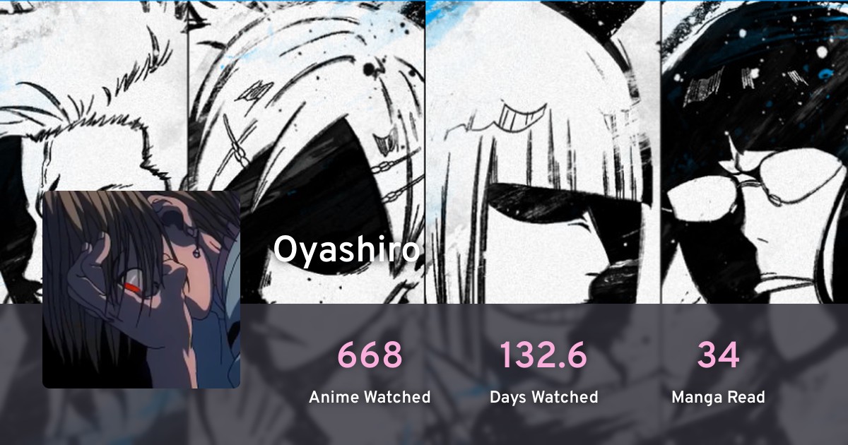 Oyashiro's profile · AniList