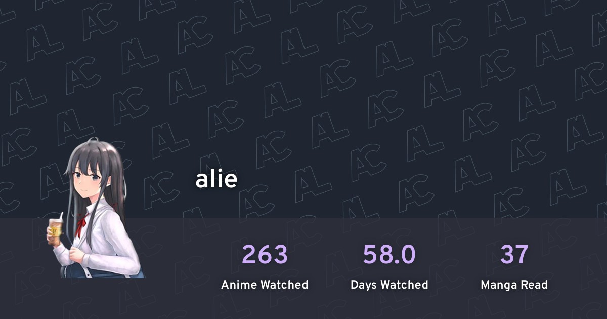 aIie's profile · AniList