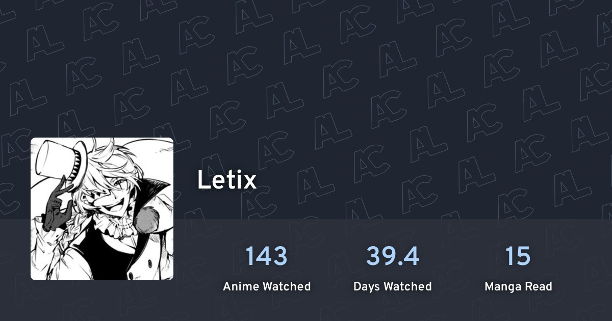 Letix's profile · AniList
