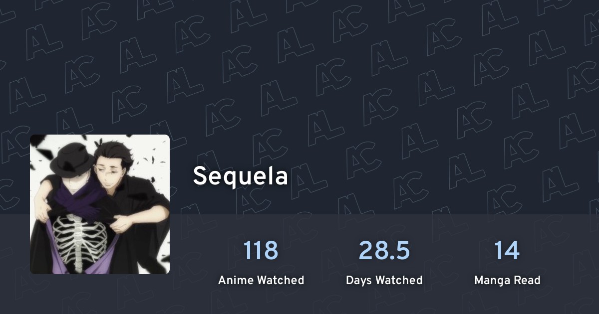 Sequela's profile · AniList