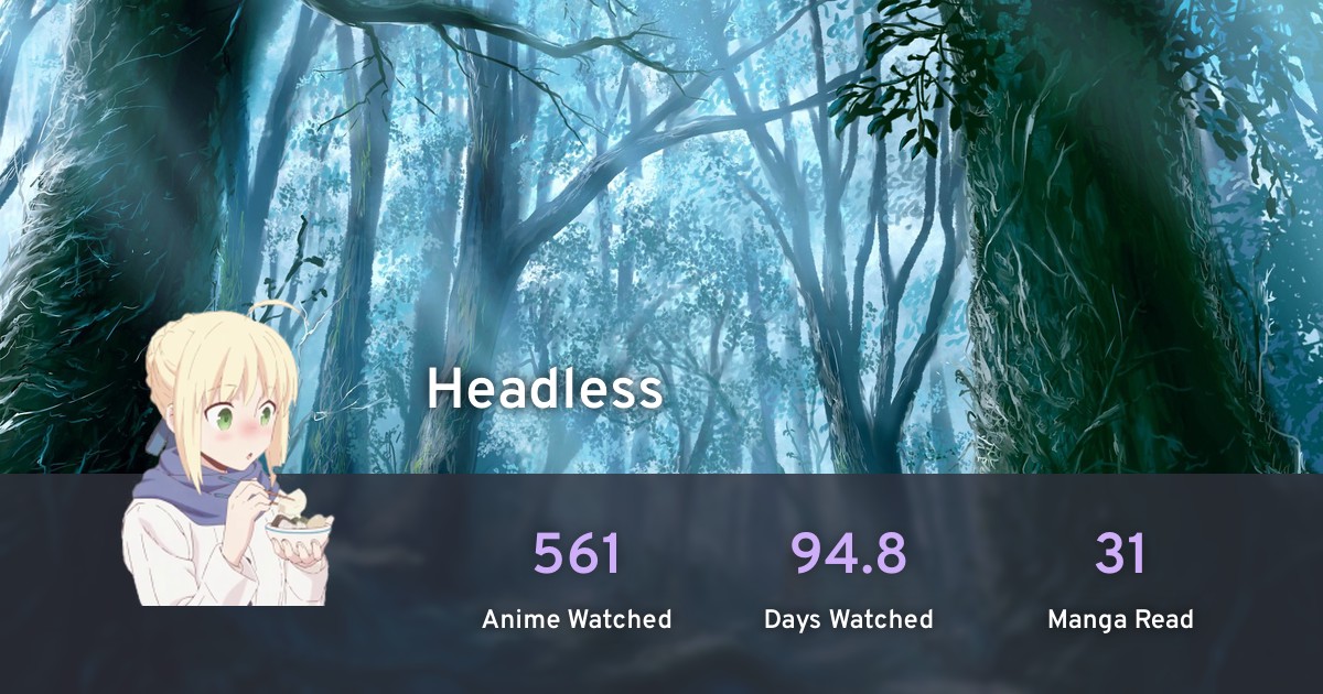 Headless's profile · AniList