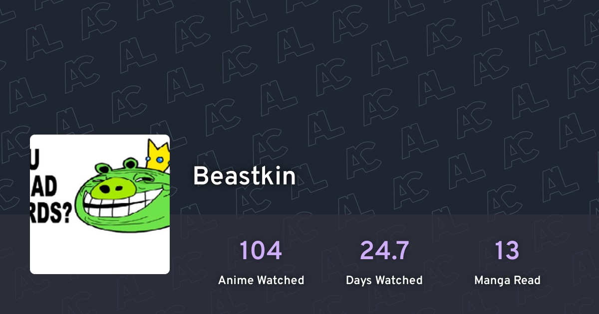 Beastkin's anime list · AniList