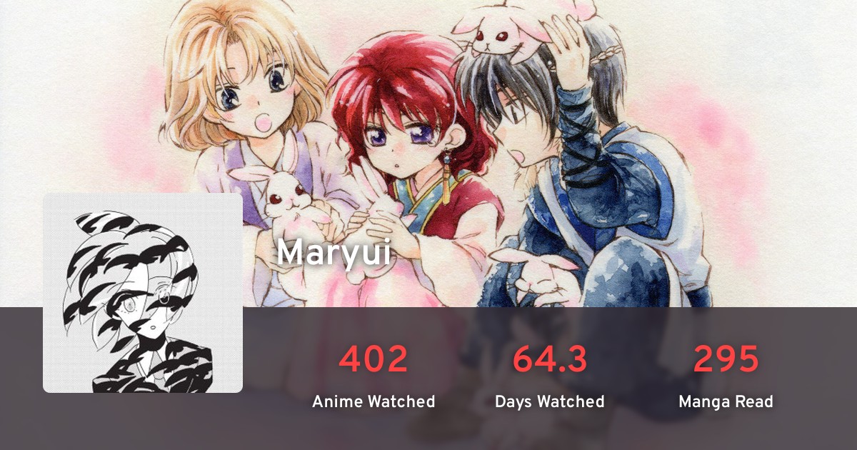 Maryui's profile · AniList