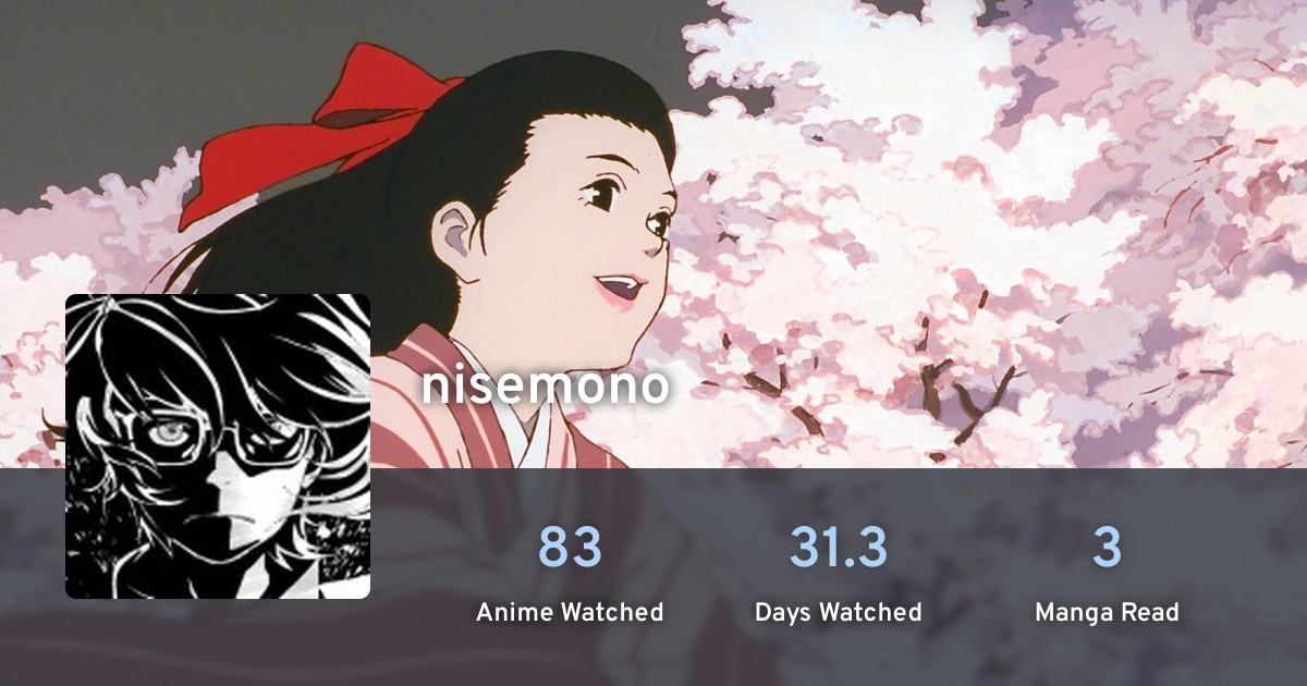 nisemono's profile · AniList