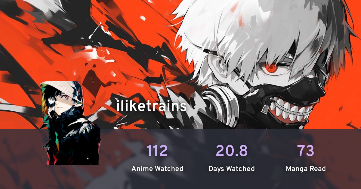 iliketrains's profile · AniList