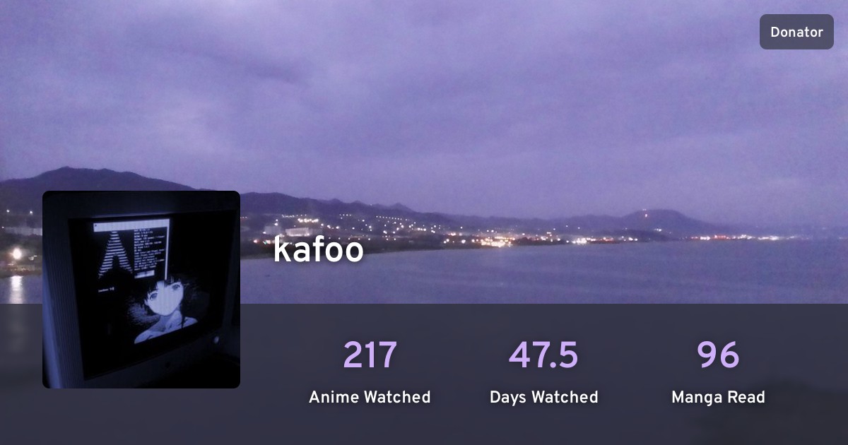 kafoo's profile · AniList