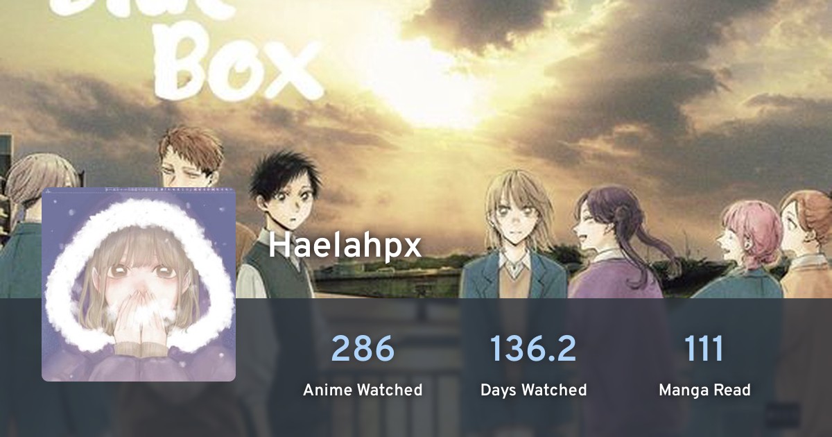 Haelahpx's anime list · AniList