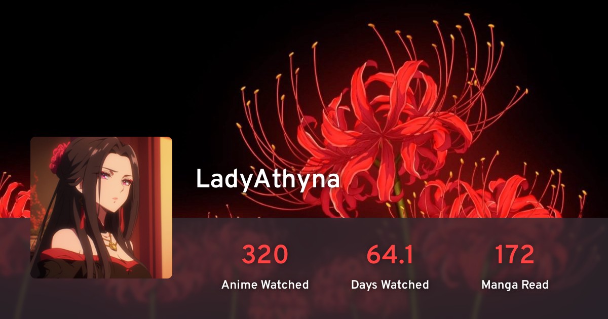 Athyna's profile · AniList