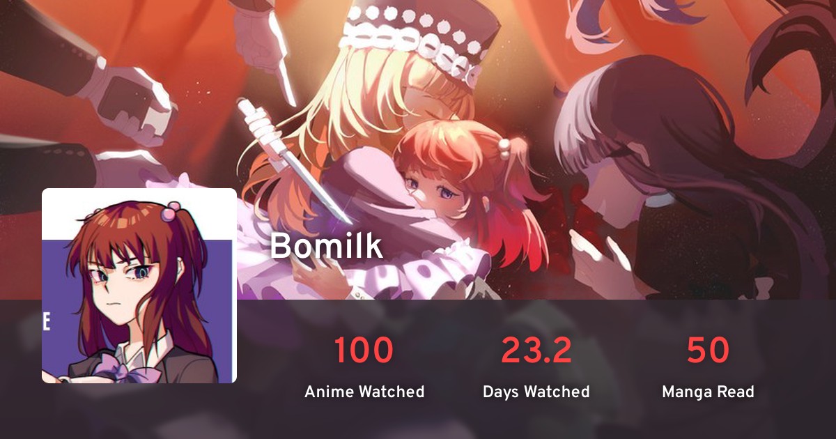 Bomilk's profile · AniList