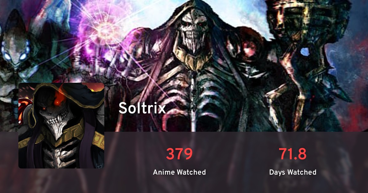 Soltrix's profile · AniList