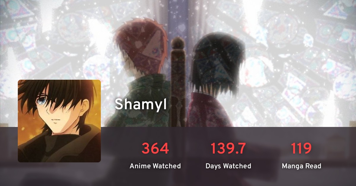 Shamyl's profile · AniList