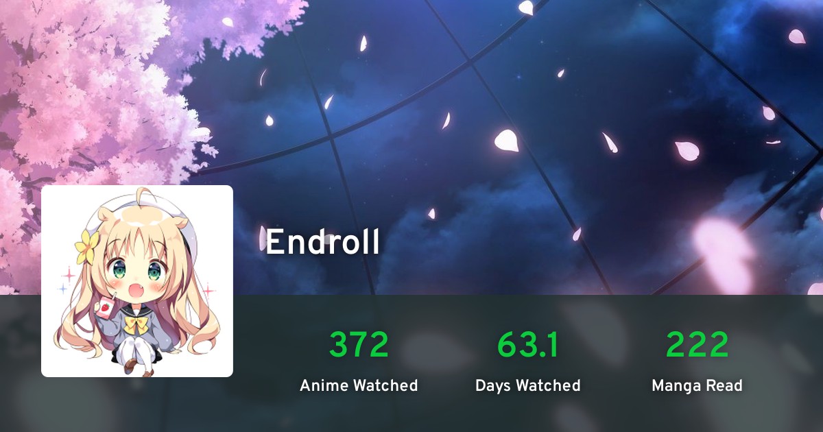 Endroll's profile · AniList