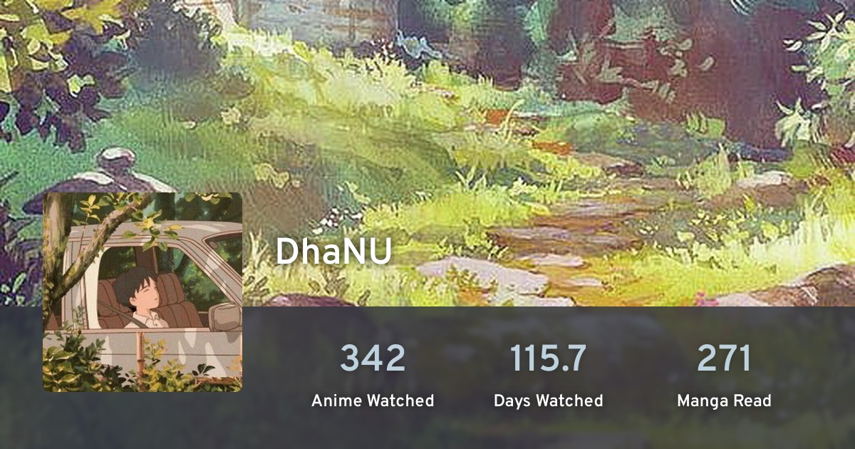 DhaNU's anime list · AniList