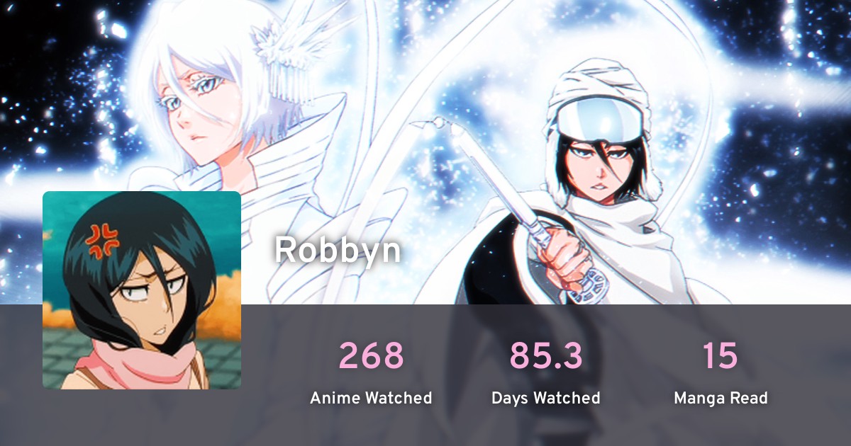 Robbyn's profile · AniList