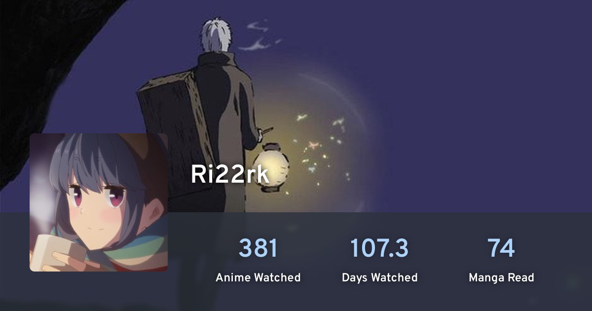 Ri22rk's profile · AniList