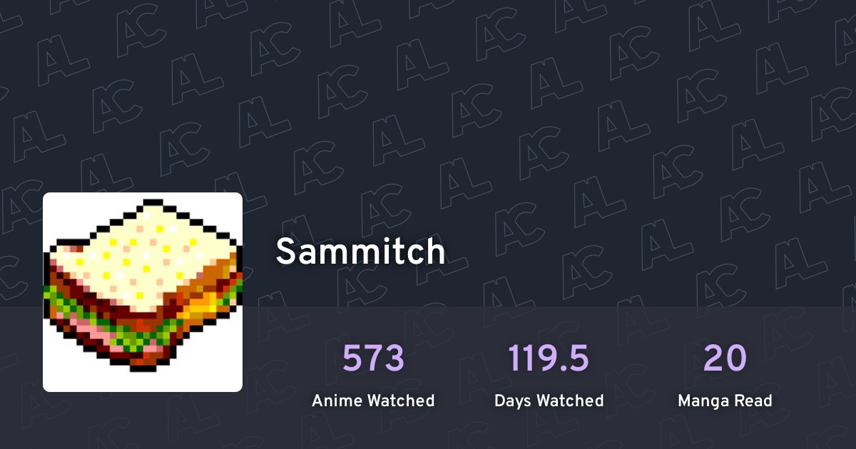Sammitch's anime list · AniList