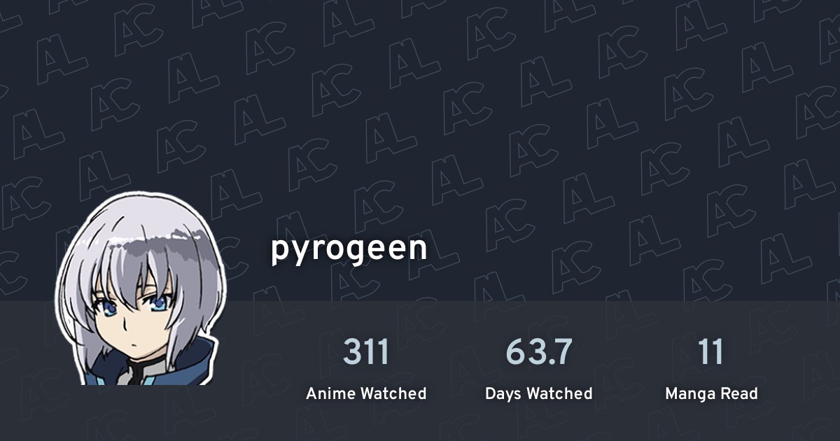 pyrogeen's anime list · AniList