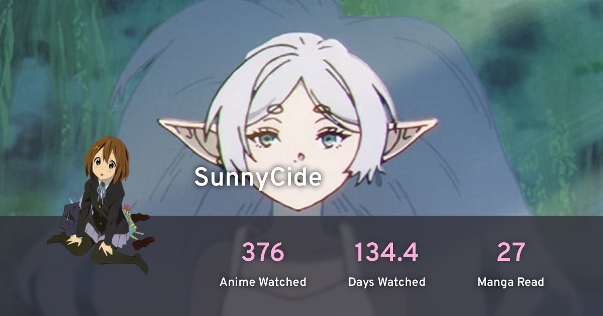 SunnyCide's profile · AniList