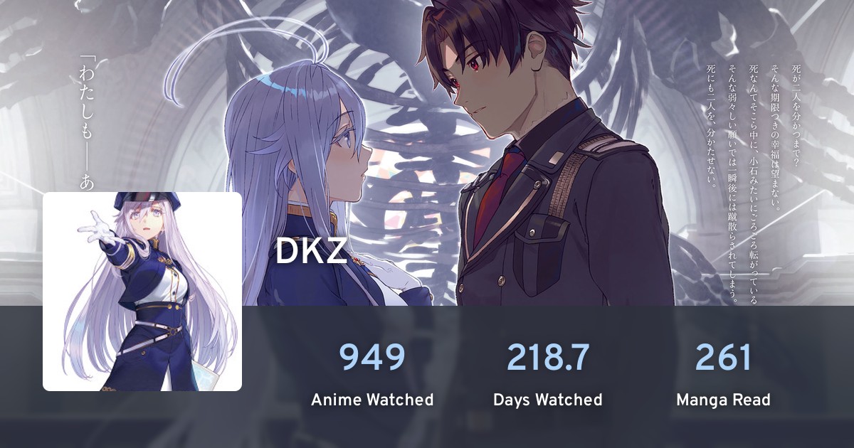 DKZ's profile · AniList