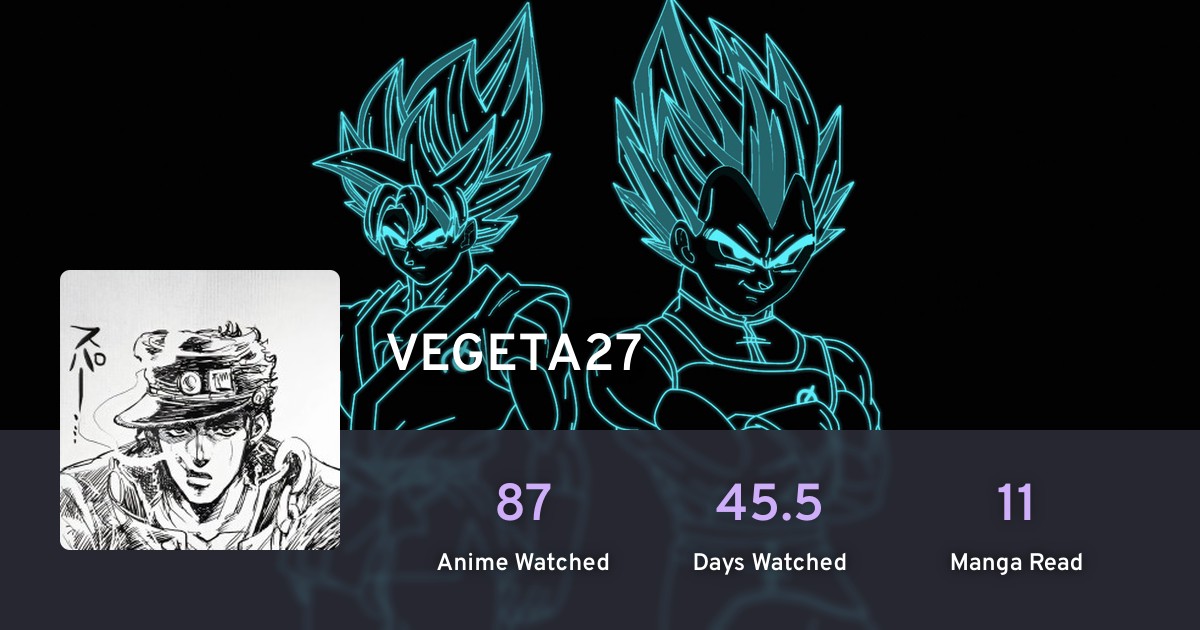 VEGETA27's profile · AniList