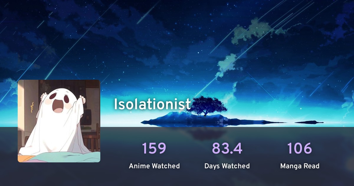 Isolationist's profile · AniList