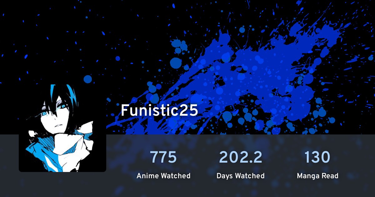 Funistic25's profile · AniList