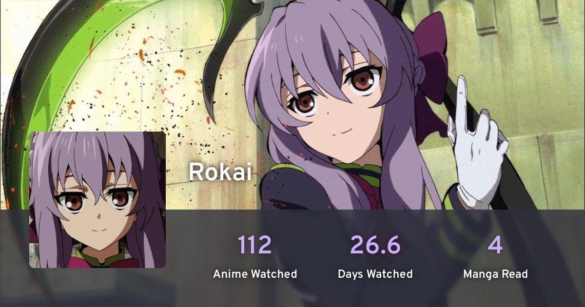 Rokai's profile · AniList