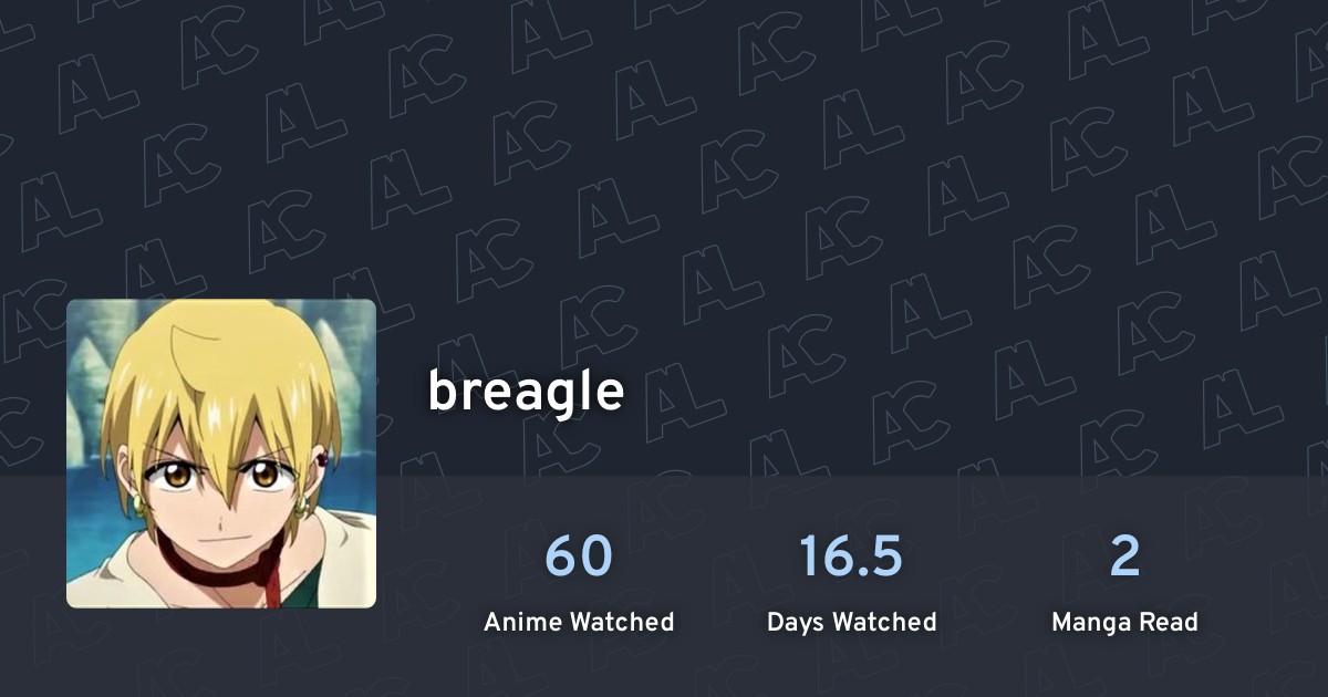 breagle's profile · AniList