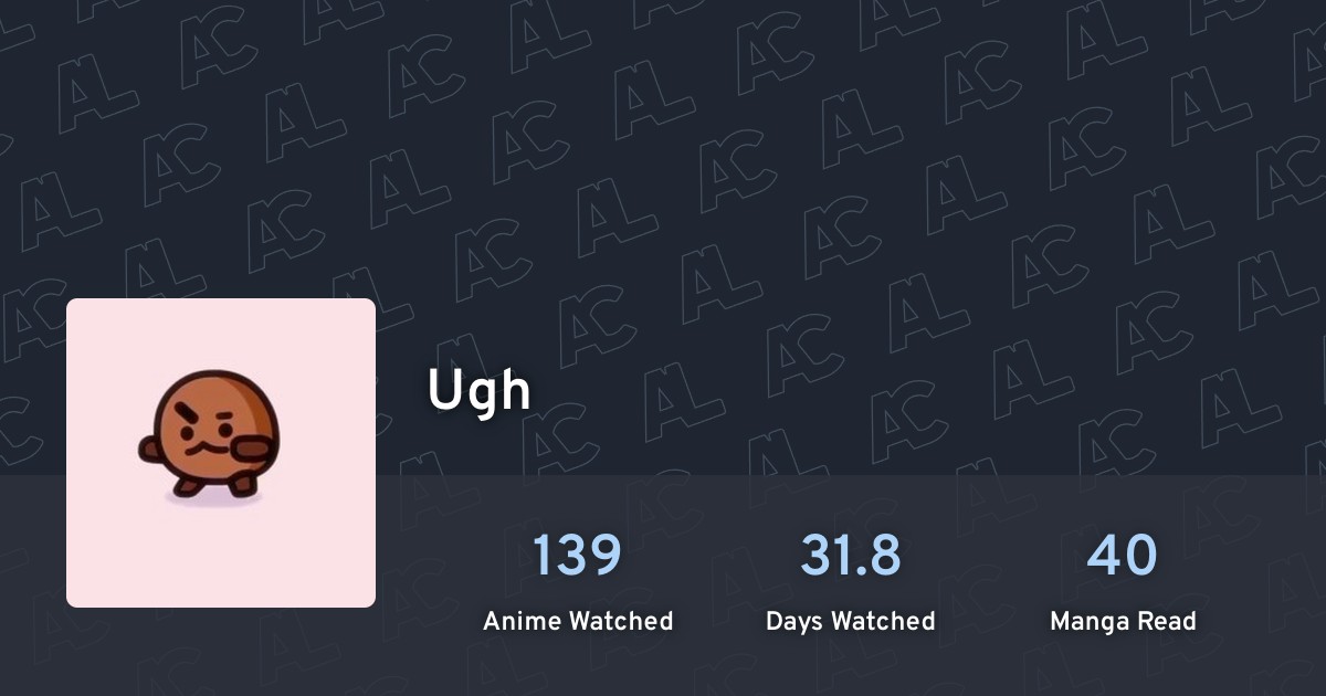 Ugh's anime list · AniList