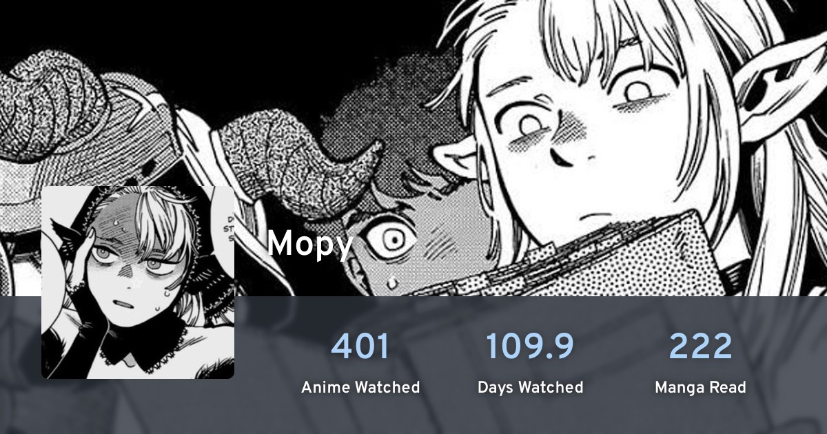 Mopy's profile · AniList