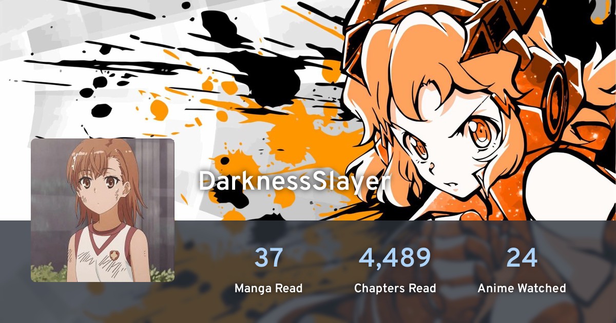 DarknessSlayer's profile · AniList