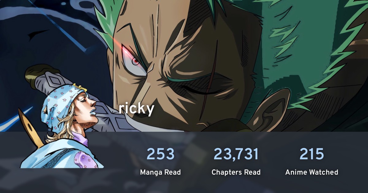 ricky's anime list · AniList