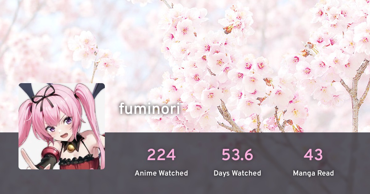 fuminori's profile · AniList