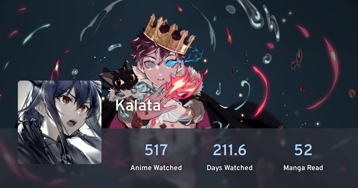 Kalata's profile · AniList
