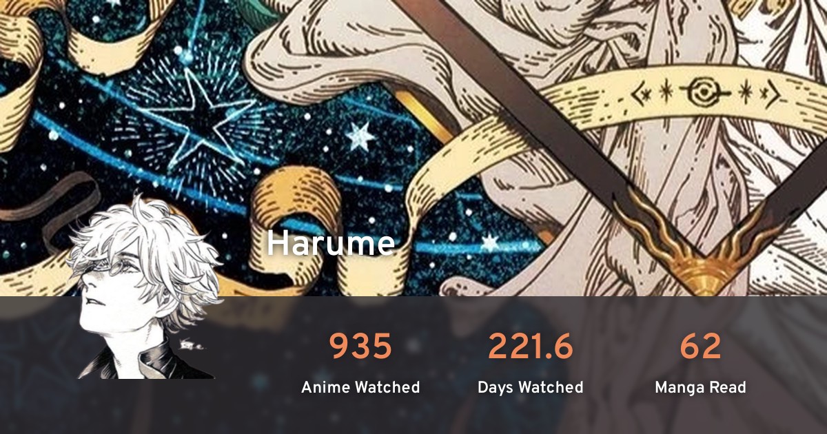 Harume's anime list · AniList
