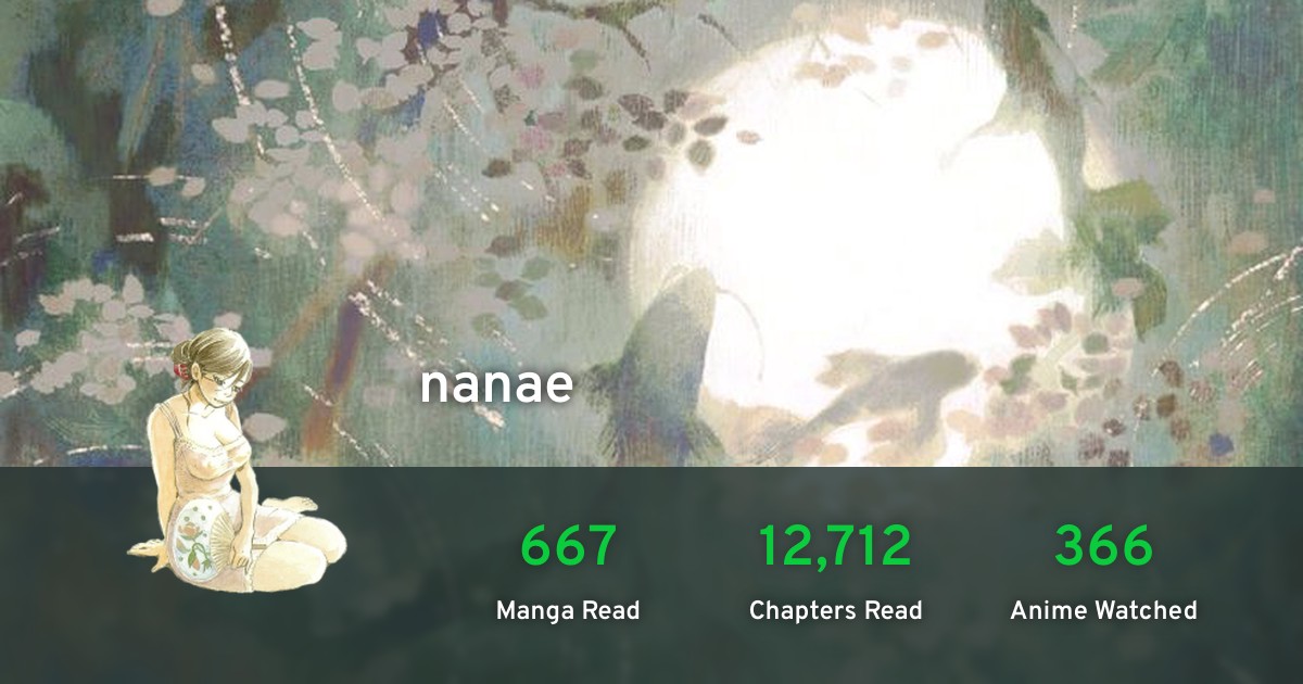 nanae's profile · AniList