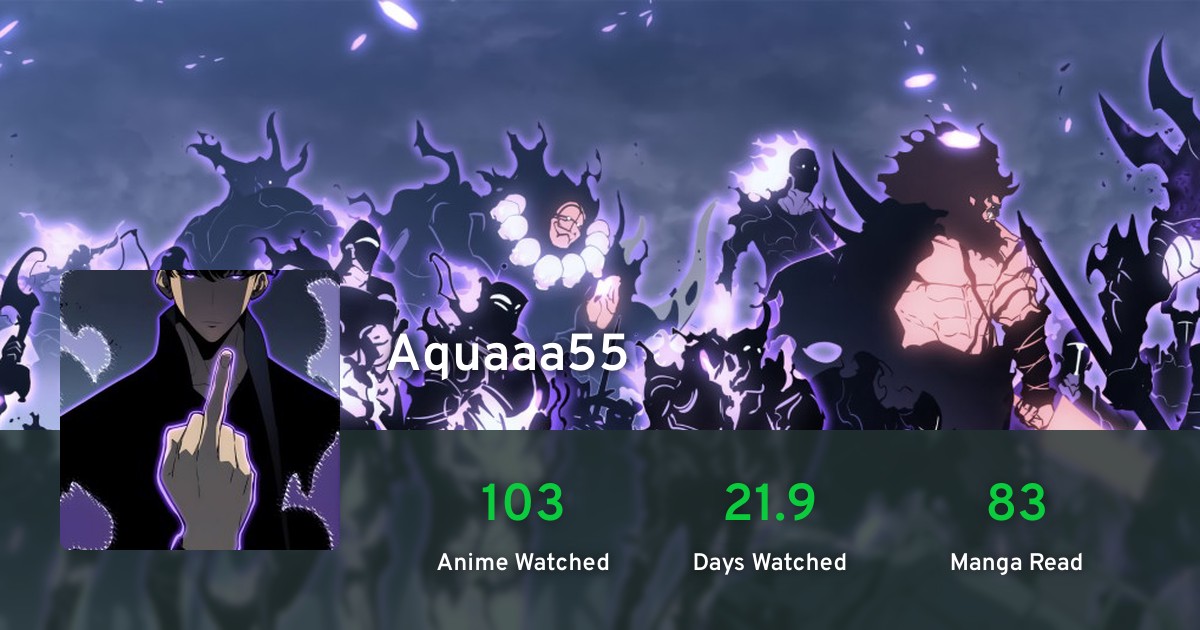 Aquaaa55's anime list · AniList