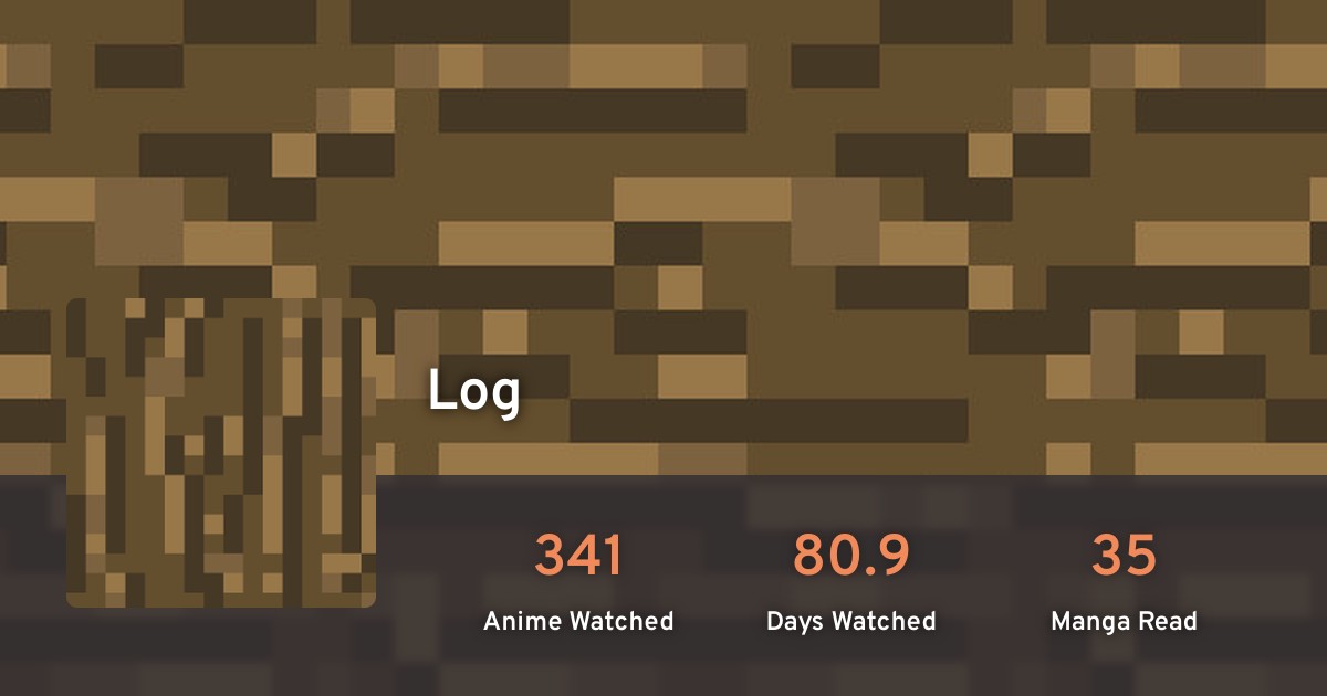 Log's profile · AniList