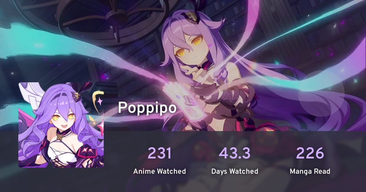 Poppipo's profile · AniList