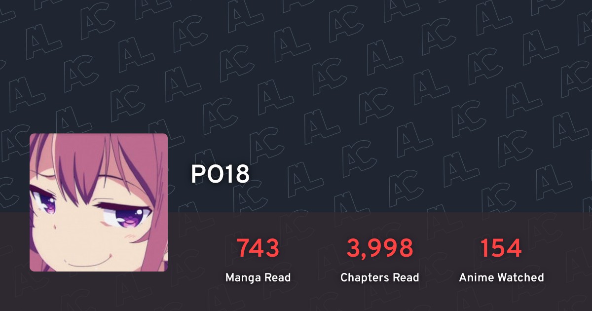 PO18's profile · AniList