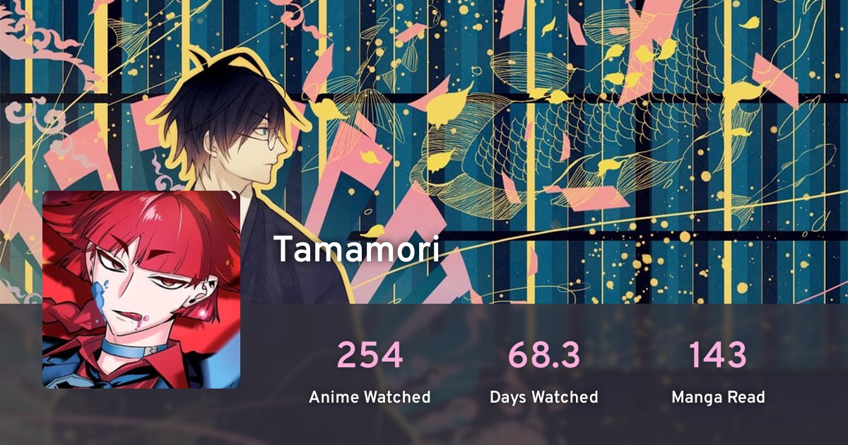Tamamori's anime list · AniList