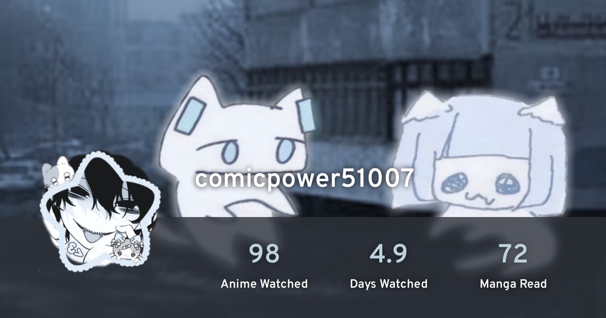 Comicpoweryt's profile · AniList