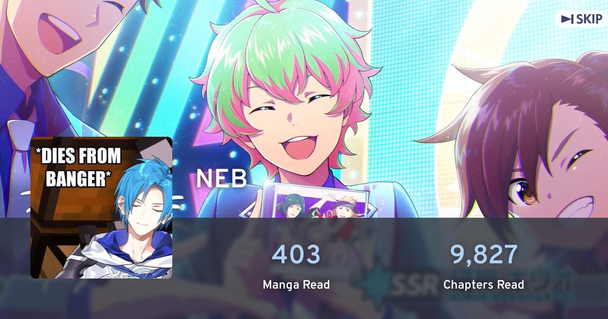 NEB's profile · AniList